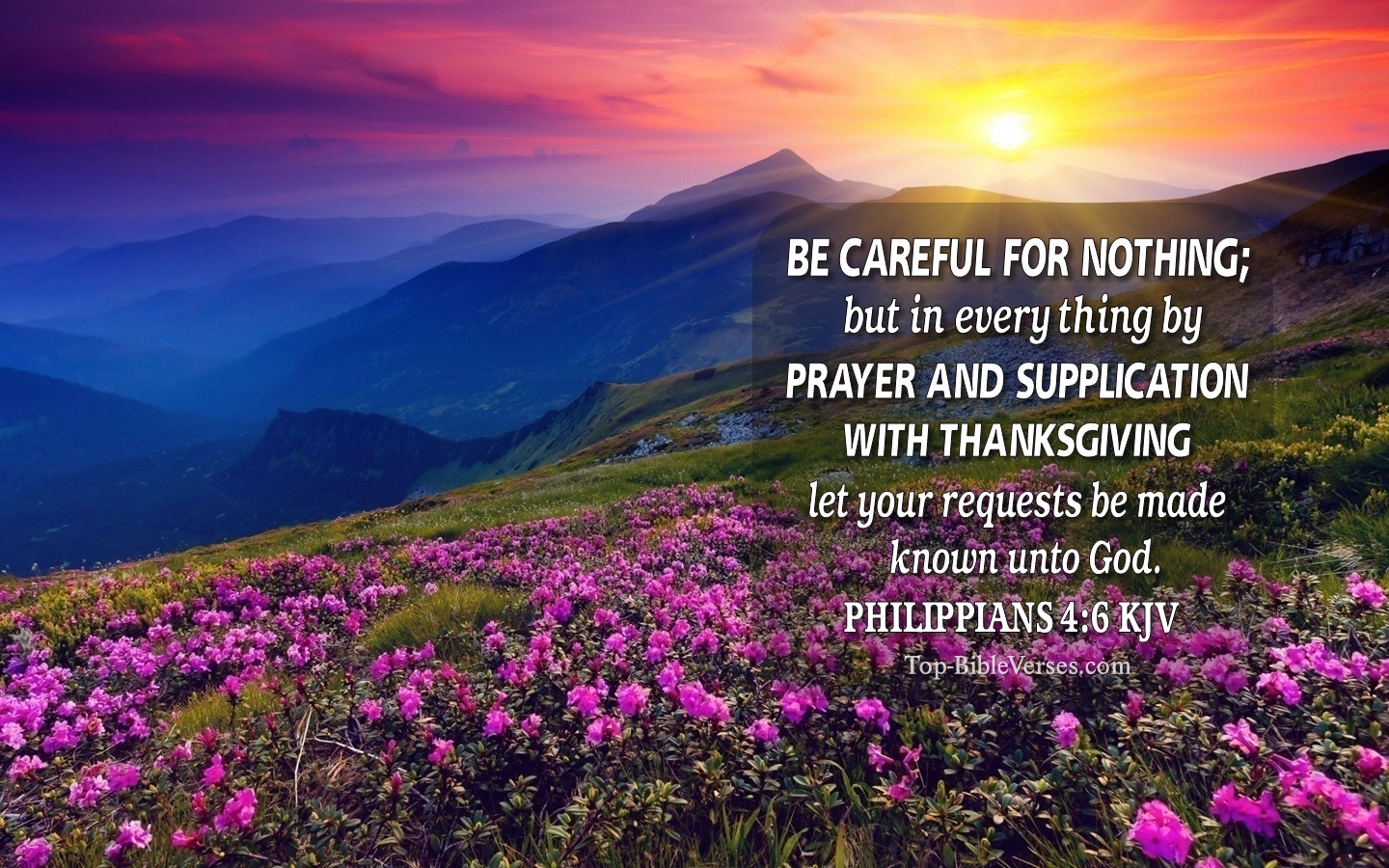 Philippians 4:6 KJV Desktop Wallpapers | Bible Verse Wallpapers