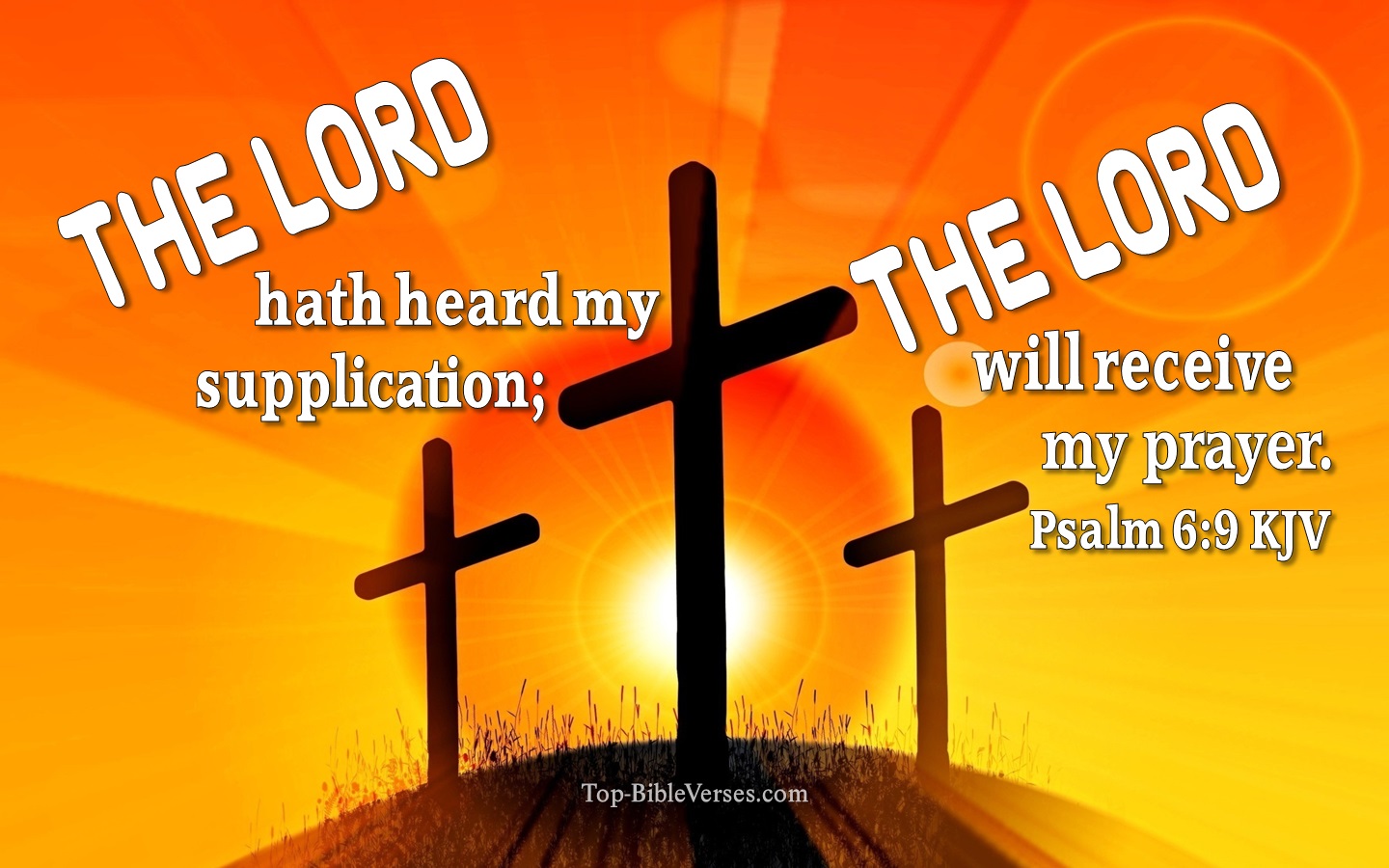 Psalm 6 KJV Inspirational Bible Verse Images | Psalm 6 Bible Quotes