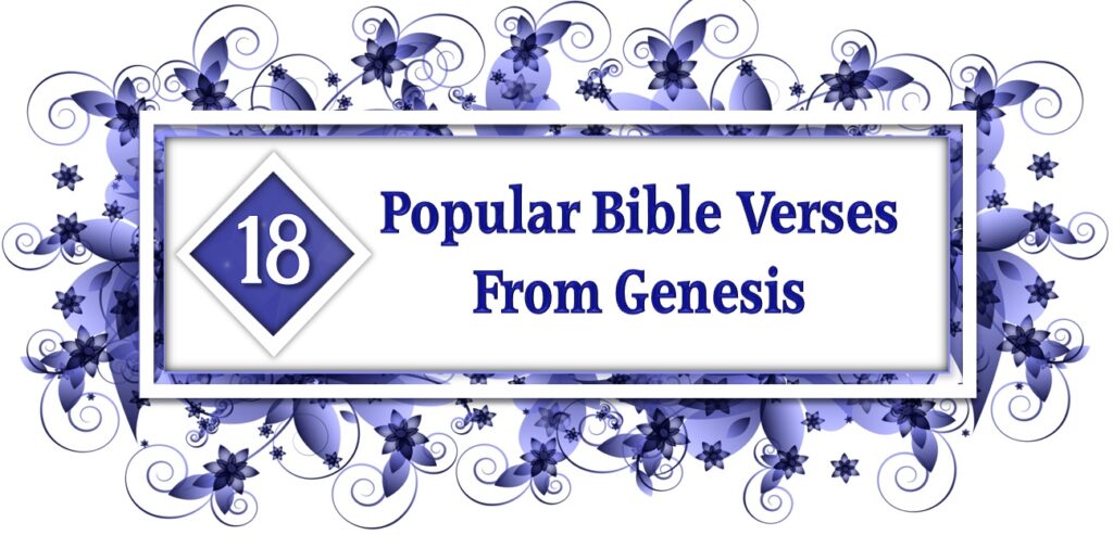 Most Popular Bible Verses From Genesis