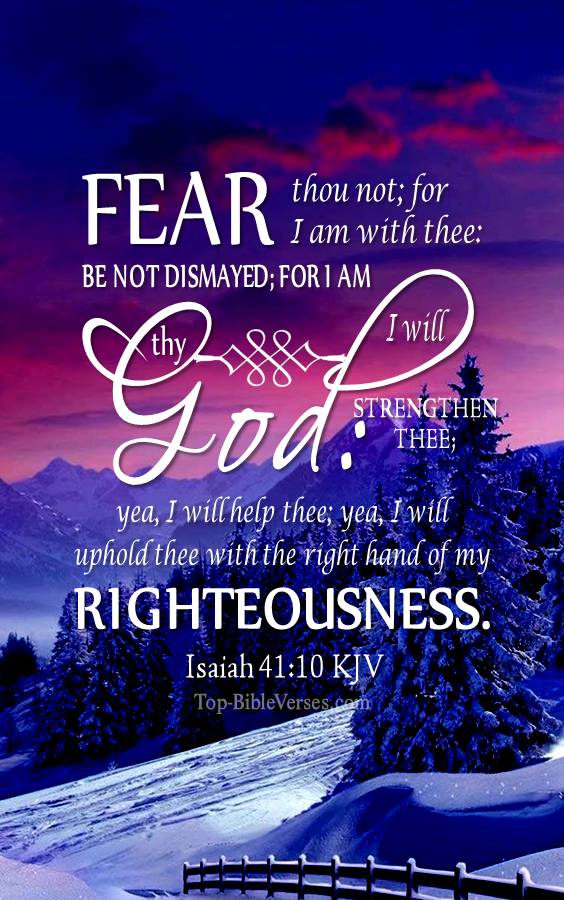 Isaiah 41:10 KJV Mobile Wallpapers | Isaiah 41:10 HD-Wallpapers