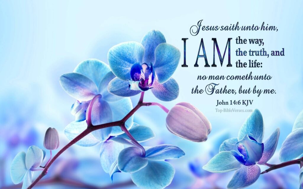 John 14:6 KJV Desktop Wallpapers