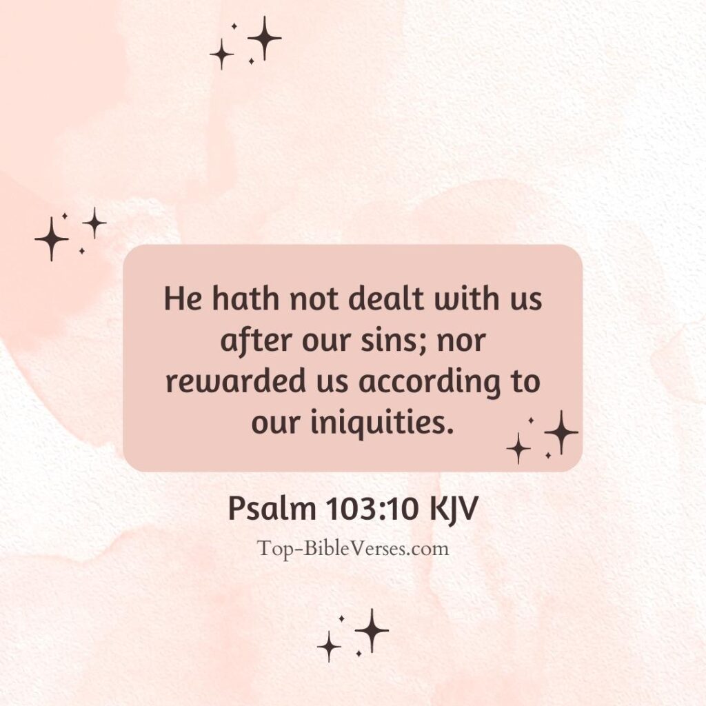 Psalm 103:10 DP Images